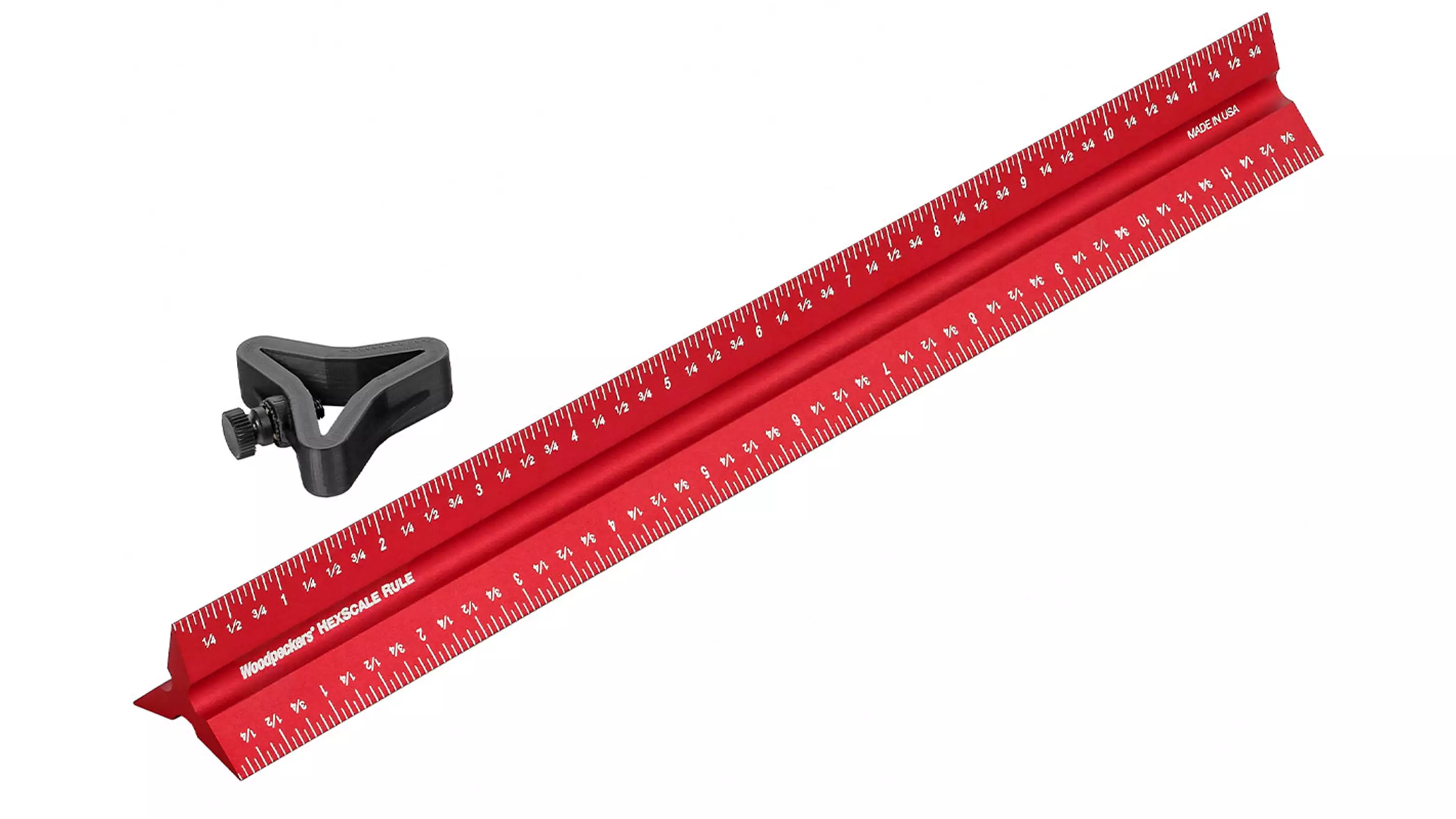 Woodpeckers HexScale Rule 300 mm Muuntoviivain 300 mm - Plektra Trading ...