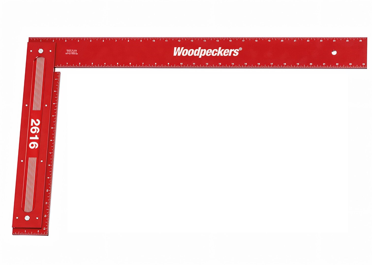 Woodpeckers Square, Model 2616 Tarkkuussuorakulma 600 mm, alumiini ...